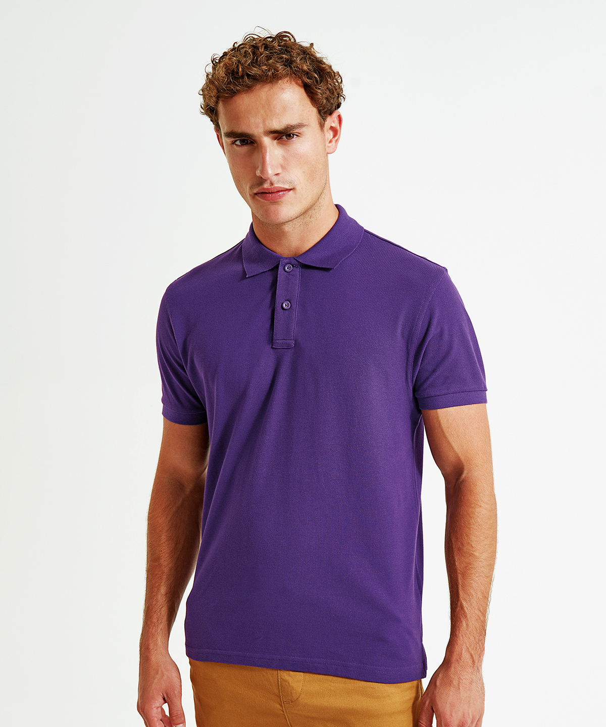 Men’s organic polo – Bridgend Embroidery Store